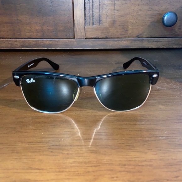 Ray-Ban | Accessories | Authentic Rayban Glasses Clubmaster Oversized ...